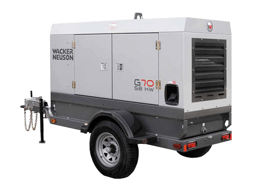 100KVA/90KW Towable Generator | JGR Equipment Rental and Sales | VA, MD ...