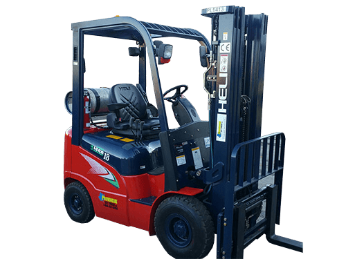 3,500 Lb Straight Mast Forklift | JGR Equipment Rental and Sales | VA ...
