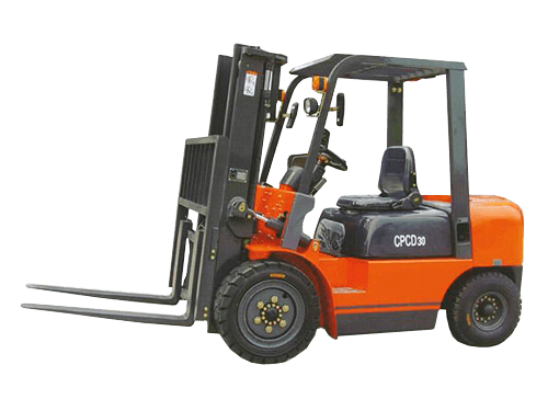 7,000 Lb Straight Mast Forklift | JGR Equipment Rental and Sales | VA ...