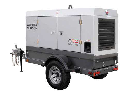 90KVA/70KW Towable Generator | JGR Equipment Rental and Sales | VA, MD ...